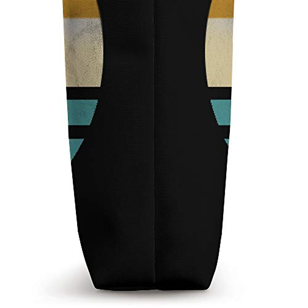 Dachshund Vintage Silhouette 60s 70s Retro grunge Dog Lover Tote Bag