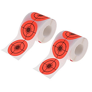 Tongina 500 Pieces High Visibility Targets 2 Target Stickers