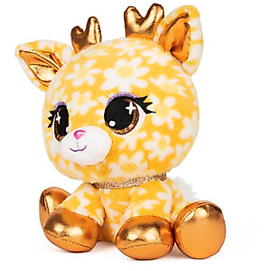 GUND P.Lushes Designer Fashion Pets Quinn O’Bearci Teddy Bear Premium Stuffed Animal, Pink/Purple, 6”