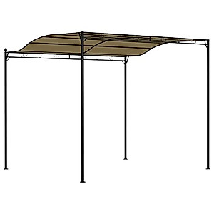 vidaXL Gazebo Outdoor Garden Sunshade Awning Party Tent Cream White/Anthracite