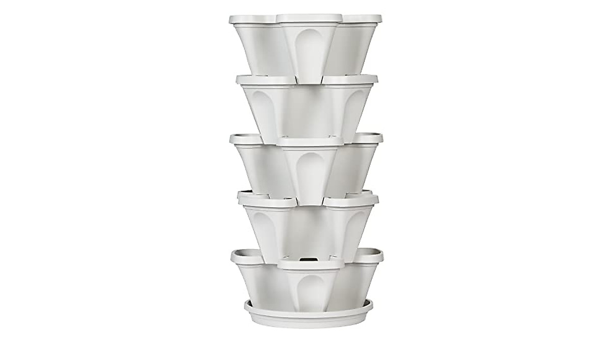 Mr. Stacky 5 Tier Planter - Grow More, Save Space