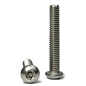 Button Head Torx Machine Screws Stainless Steel Tamper Proof Security Screws #10-32 x 1 inch Qty 25