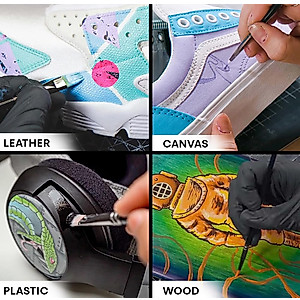 Angelus Leather Paint Starter Kit Set of 12 1 Ounce Bottles