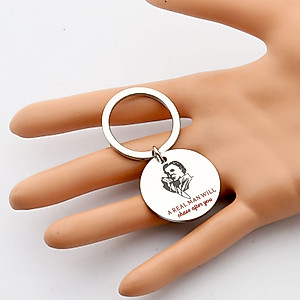 TIIMG Halloween Scary Horror Gift Slasher Keychain Horror Movie Fans Gift Gifts for Women (chase after you)