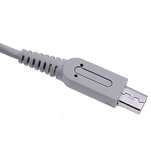 Charger Power Supply AC Adapter Wall Charger Power Cord Travel Battery Charging Cord Cable Replacement Accessories Kit for Ninten-do 2DS XL 3DS NDSi DSi (White)