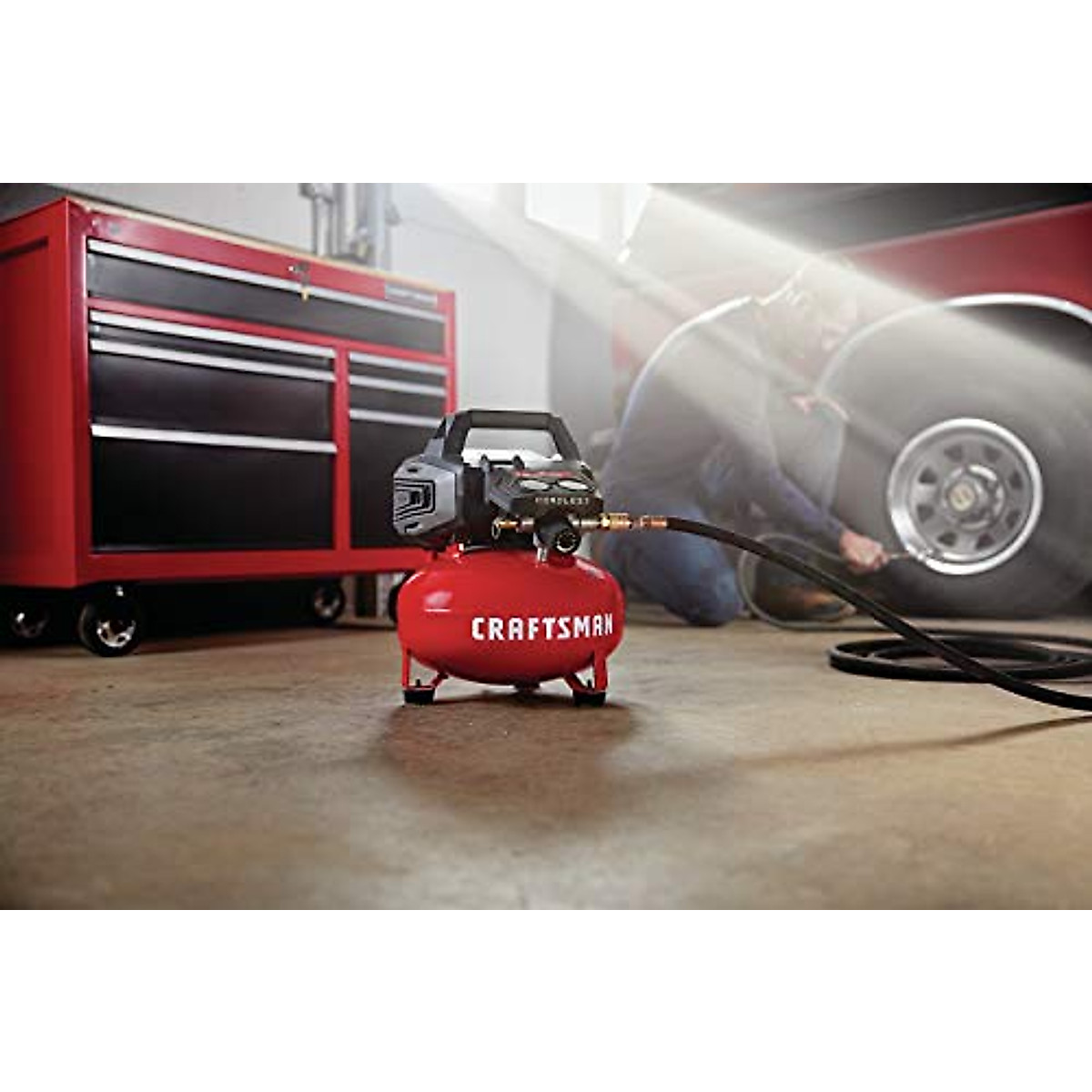 CRAFTSMAN V20 Compressor, Cordless, 2.5-Gallon, 125 PSI (CMCC2520M1)