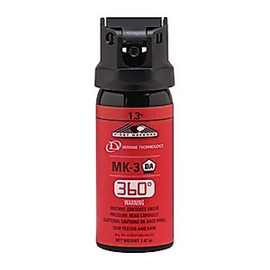DEFENSE TECHNOLOGY 56833 MK-3 1.47 oz First Defense 360" 1.3% Strength OC Spray