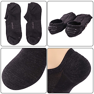 No Show Athletic Socks, ZEALWOOD Unisex Merino Wool Ultra-Light Running Tennis Golf Socks,1/3 Pairs