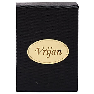 VRIJAN Crystals. Crystals And healing Stones. Healing Crystals. Chakra Gemstones. Black Obsidian Crystal Gift Chakra Symbols Engraved Wand in Big Size And Beautiful Gift Box.