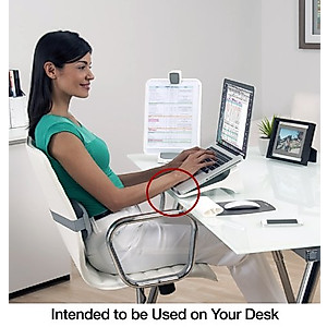 Fellowes I-Spire Series Laptop Lift/Stand, White/Gray (9311201)