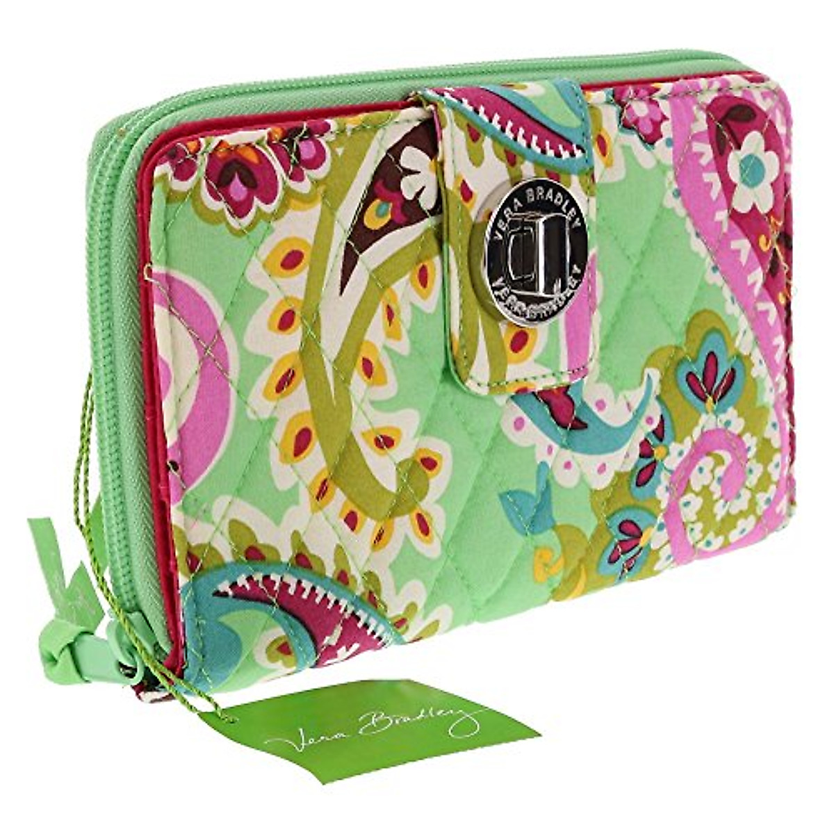 Vera Bradley Turn Lock Wallet Clutch in Tutti Frutti