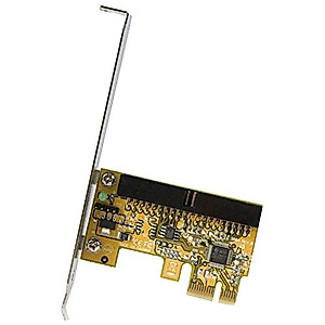 StarTech.com 1 Port PCI Express IDE Controller Adapter Card - Storage Controller - ATA - 133 MBps - PCIe x1, TAA (PEX2IDE)