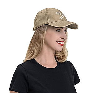 fwoeqiz Plumbing-Tools Baseball Caps Distressed Washed Hat Adjustable Natural Dad Hats Unisex-Adult