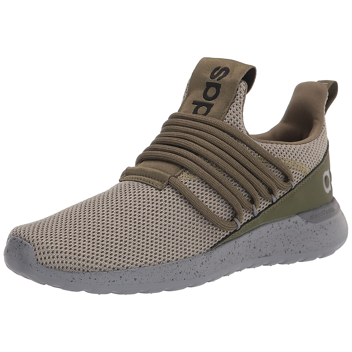 adidas Men's Lite Racer Adapt 3.0 Running Shoe, Orbit Green/Focus Olive/Core Black, 6.5