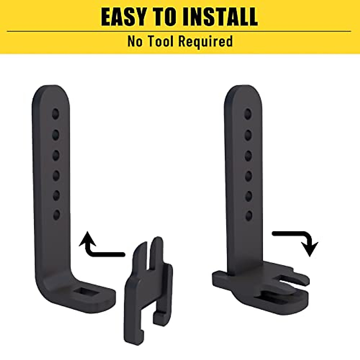 Sway Bar Bracket,E2 Hitch Parts,Weight Distribution Hitch Parts Compatible with E2 Hitch Sway 6k 8k 10k 12k 14k,Sway Control Brackets,Sway Bracket Jacket Eliminate Noise 1pair (2pcs)