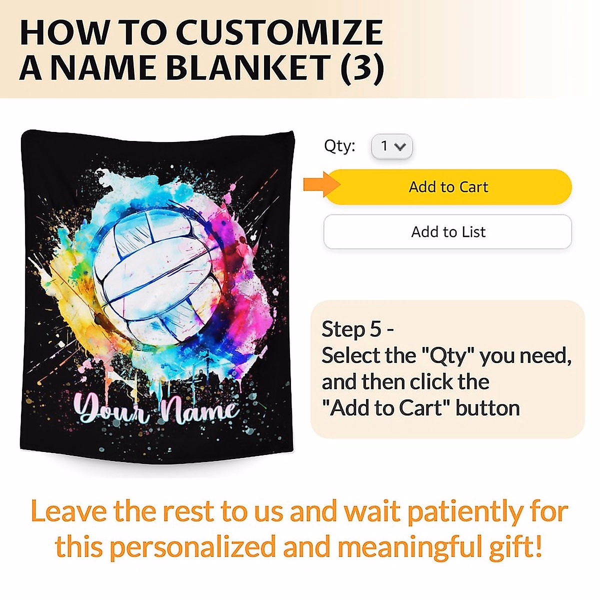 Personalized Volleyball Blanket Gift, Soft & Cozy Throw for Volleyball Fans, Custom Volleyball Blanket for Teen Girls Boys, 40 * 50 Inches Sport Throw Blanket Fuzzy Blankets for Couch Sofa