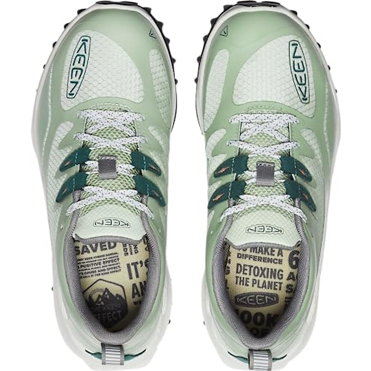 KEEN Women's Zionic Low Height Waterproof All Terrain Hiking Shoes, Desert Sage/Ember Glow, 9