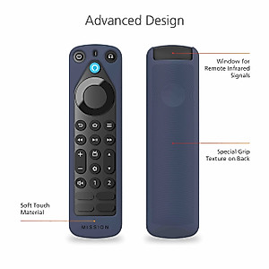 All New, Made for Amazon Remote Cover Case, for Alexa Voice Remote Pro (2022 Release)