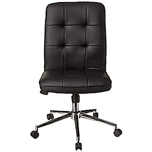 Boss Office Products Mellennial Modern Home Office Chair without Arms in Black