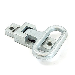 Red Hound Auto 4 Pack Fold Down Utility Bed Body Step Heavy Duty Premium Galvanized Steel Flip Up Folding RV Camper Trailer RV Bus Step-up Safety Non Slip Tread Grab on Assist Handle