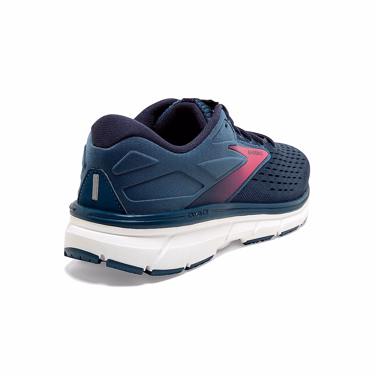 Brooks Women's Dyad 11 Running Shoe - Blue/Navy/Beetroot - 6 Medium