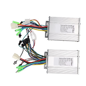 VBESTLIFE 36/48V 450W Electric Bike Brushless Controller, LH100 Color LCD Screen Display Dual Drive Controller Kit for Electric Bicycle Scooter