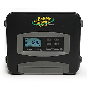 Battery Tender 30 AMP PWM Solar Charge Controller for 12 Volt/24 Volt Lead Acid, Gel, and AGM Batteries and 12 Volt Lithium Batteries
