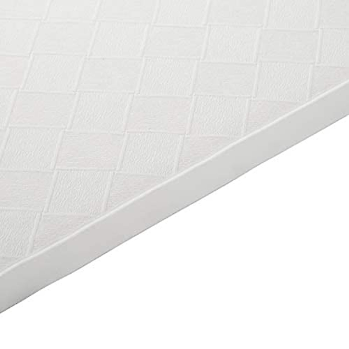 Rubbermaid Commercial Products Bath Tub and Shower Mat, Safti-Grip Non-Slip Bathroom Mat for Shower/Bathtub with Suction Cups, Machine Washable, 28-Inch X 16-Inch, Large, White