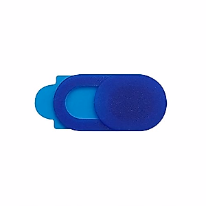 SKNG Sliding Webcam Cover, Mobile Phone Computer Camera Privacy Protection Cover Lens Shielding Cover (Blue)