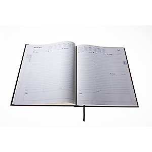 Collins Debden Collins Standard Desk 2024 Diary Quarto Week to View Business Diary (Appointments) - Business Planner and Organiser - January to December 2024 Diary - Weekly - Blue - A36.60-24