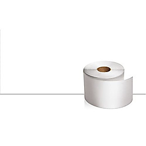 DYMO LW Continuous Labels for LabelWriter Label Printers, White,"2-1/4" x 300-Feet, 1 roll (30270)