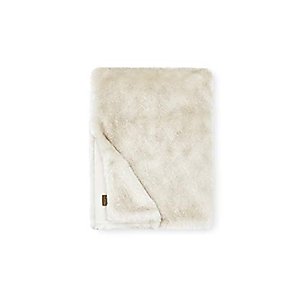 UGG Firn Soft Faux Fur Throw Blanket, Natural
