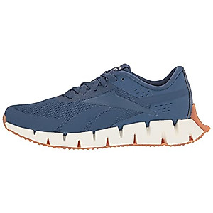 Reebok Men's Zig Dynamica 2.0 Sneaker, Batik Blue/Chalk/Gum, 11.5