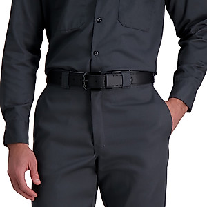 Dickies Men's Casual Leather Belt, Black, 34