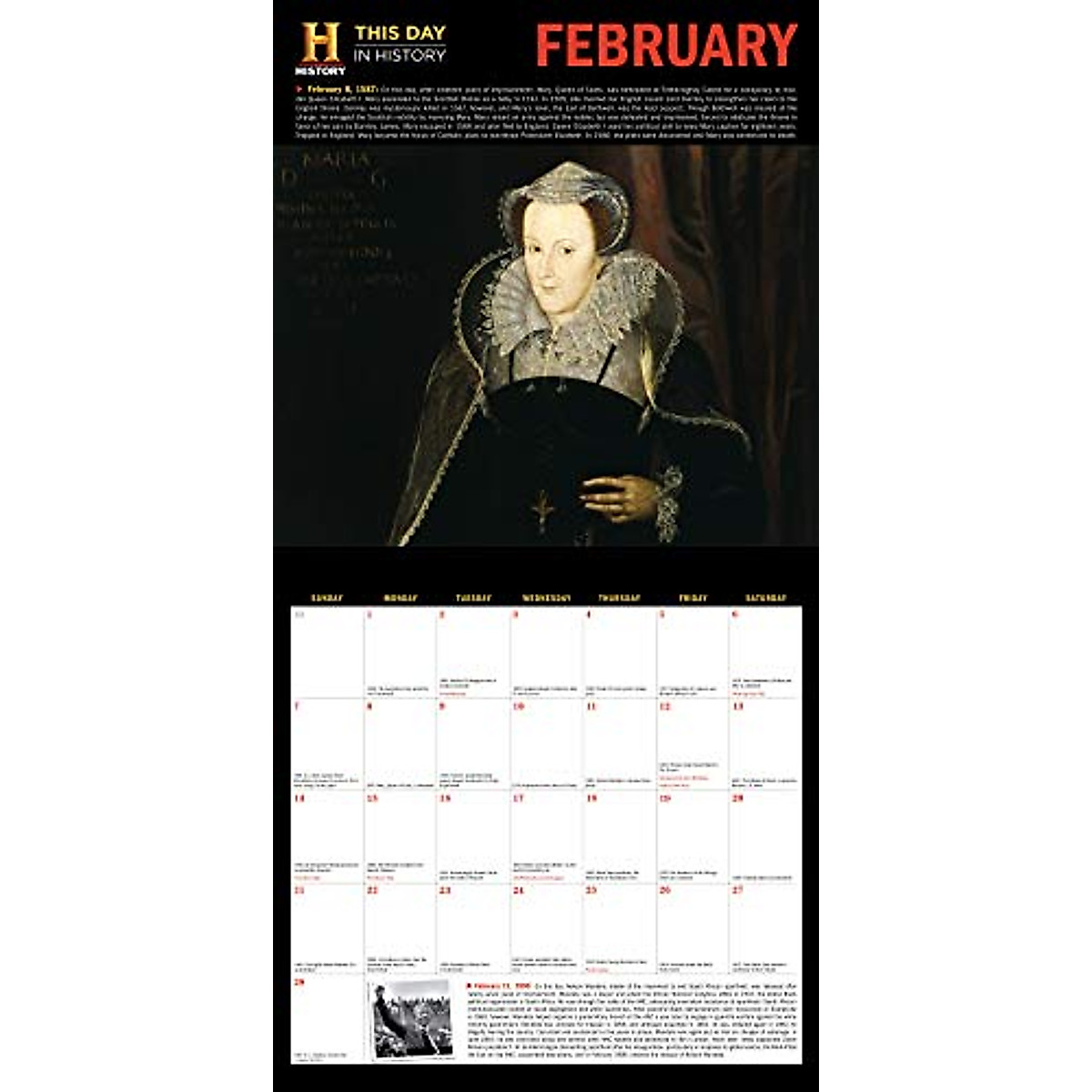 2021 History Channel This Day in History Wall Calendar: 365 Remarkable People, Extraordinary Events, and Fascinating Facts