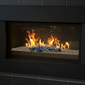 Mr. Fireglass Natural Silica Sand for Fire Pits, Fireplaces, Garden and Landscape Decoration, Fireproof Base Layer Fire Sand Gas Fire Pits Filler Under Lava Rock or Fire Glass, 10 Pounds