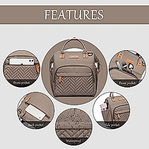 Scorlia Insulated Lunch Bag with Portable Flatware Storage Bag, Leakproof Cooler Box Bag with Adjustable Strap, Reusable Wide-Open Lunch Tote for Women/Men Work, School, Office, Picnic, 11L - Khaki