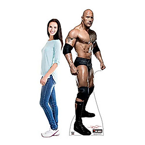 Cardboard People The Rock Life Size Cardboard Cutout Standup - WWE