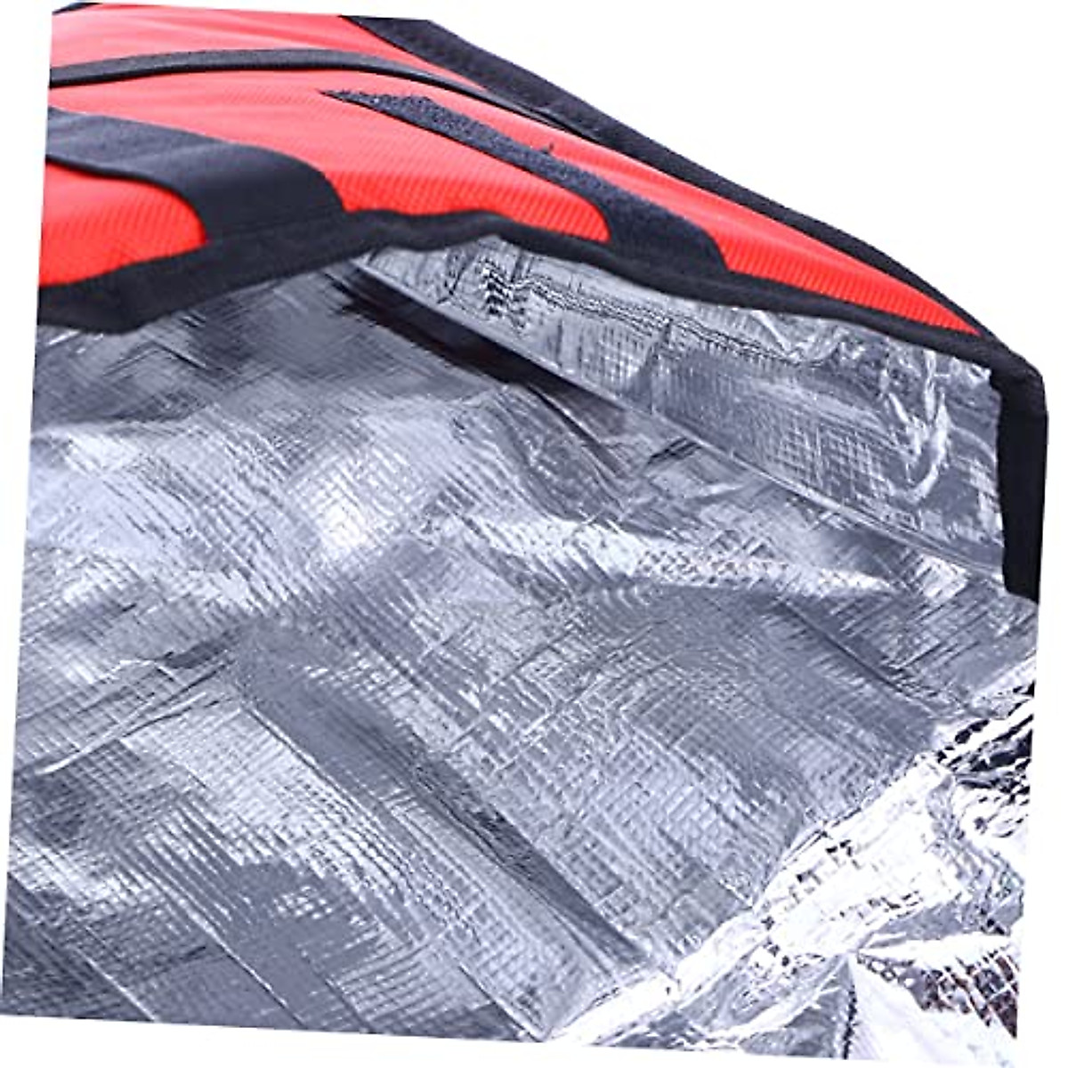 Cabilock Pizza Pizzazz 3pcs Para Comida Backpack Organizer Insert Alimentum Food Bag Pizza Transport Bags Camping Insulated Bag Tote Bag Pizza Bag Storage Bag Pizza Warmer Bag Red Totebags