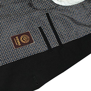 Men's Sport Coat Classic Fit 2 Button Stretch Blazer Suit Jacket Black