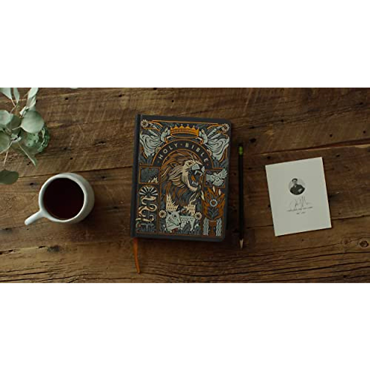 ESV Single Column Journaling Bible, Artist Series (Hardcover, Joshua Noom, The Lion and the Lamb)