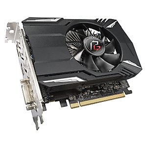 ASRock AMD Phantom Gaming Radeon RX 550 2G DisplayPort HDMI DVI GDDR5 128-bit 5120 x 2880 PCI Express x16 6000 MHz Graphics Card DirectX
