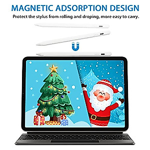 Stylus Pen for Apple iPad - iPad Pencil with Palm Rejection & Tilt Sensitive Compatible with 2018-2022 iPad 10th 9th 8th 7th 6th iPad Pro 11/12.9 Inch iPad Air 5th 4th 3rd iPad Mini 6th 5th Generation