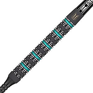 Target Darts Rob Cross Black Edition 18G 90% Tungsten Soft Tip Darts Set