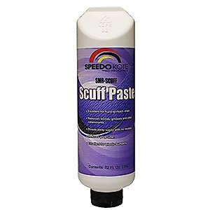 Speedokote SMR-Scuff Automotive Scuff Paste Paint Preparation Abrasive & Cleaner, 22 oz.