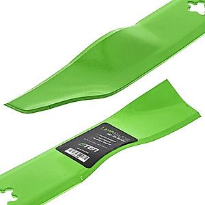 8TEN LawnRAZOR Mower Blade Set for AYP Husqvarna Poulan LT 120 38 inch Deck 134148 139774 532134148 532139774 (Mulching)