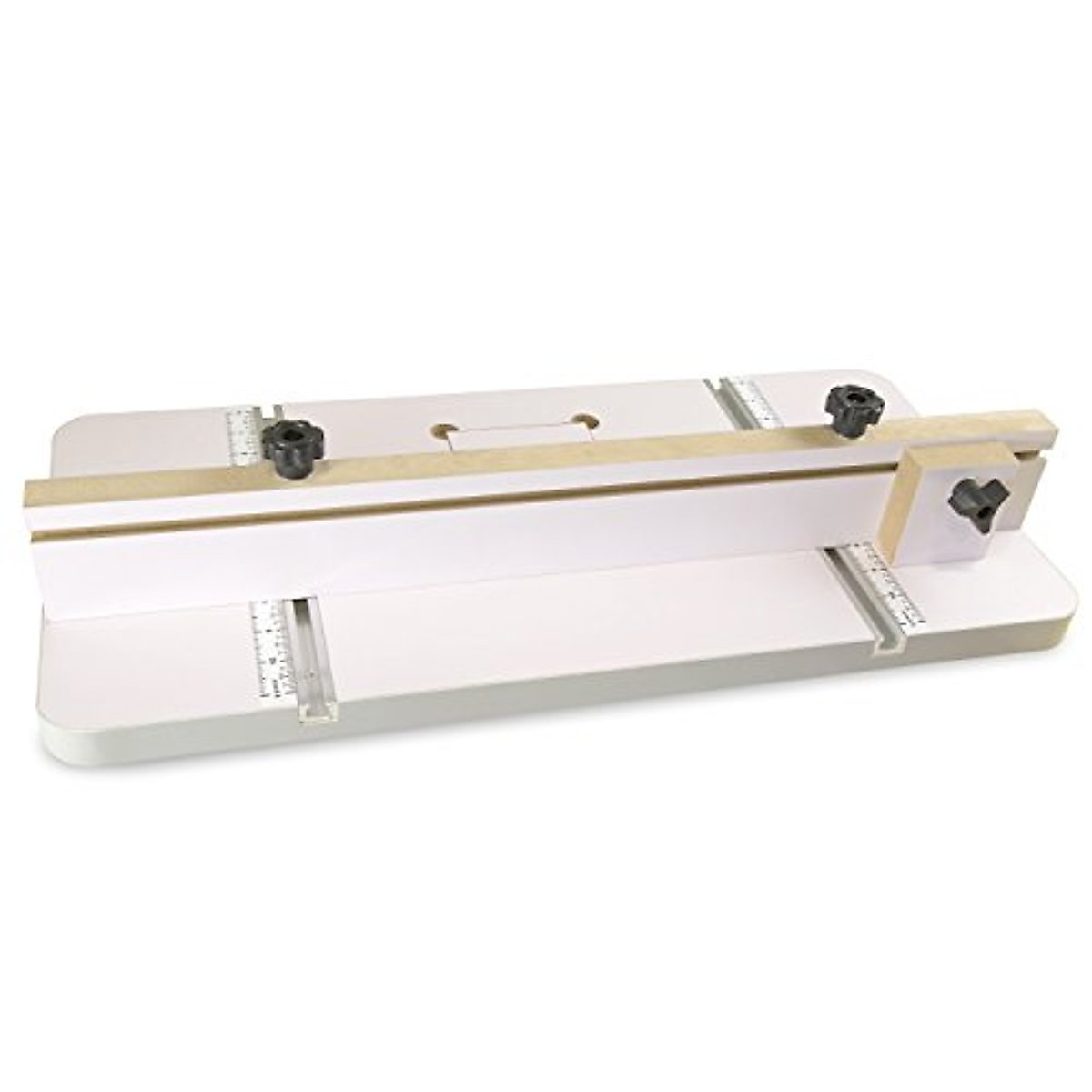 WEN DPA2412T 24 in. x 12 in. Drill Press Table with an Adjustable Fence and Stop Block