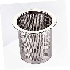 Mikinona 3pcs Stainless Steel Tea Strainer Mesh Strainer Extra Fine Mesh Tea Infuser Cold Brew Coffee Filter Tea Infuser Basket Tea Filter Coffee Espresso Machine Tea Ball Infuser Large Tea