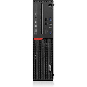 Lenovo ThinkCentre M800 SFF Desktop Computer PC, Intel Core i5 6500 3.2GHz, 16GB DDR4 256GB SSD 2TB HDD, Built-in WiFi BT,DVD-RW,Wireless Keyboard Mouse,Windows 10 Pro (Renewed)