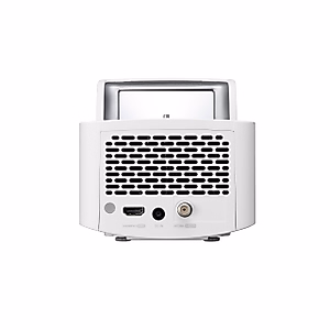 LG HF65LA 100” Full HD (1920 x 1080) Home Theater CineBeam Ultra Short Throw Projector, 1000 ANSI Lumen, Bluetooth Sound Out, Wireless Connection - White